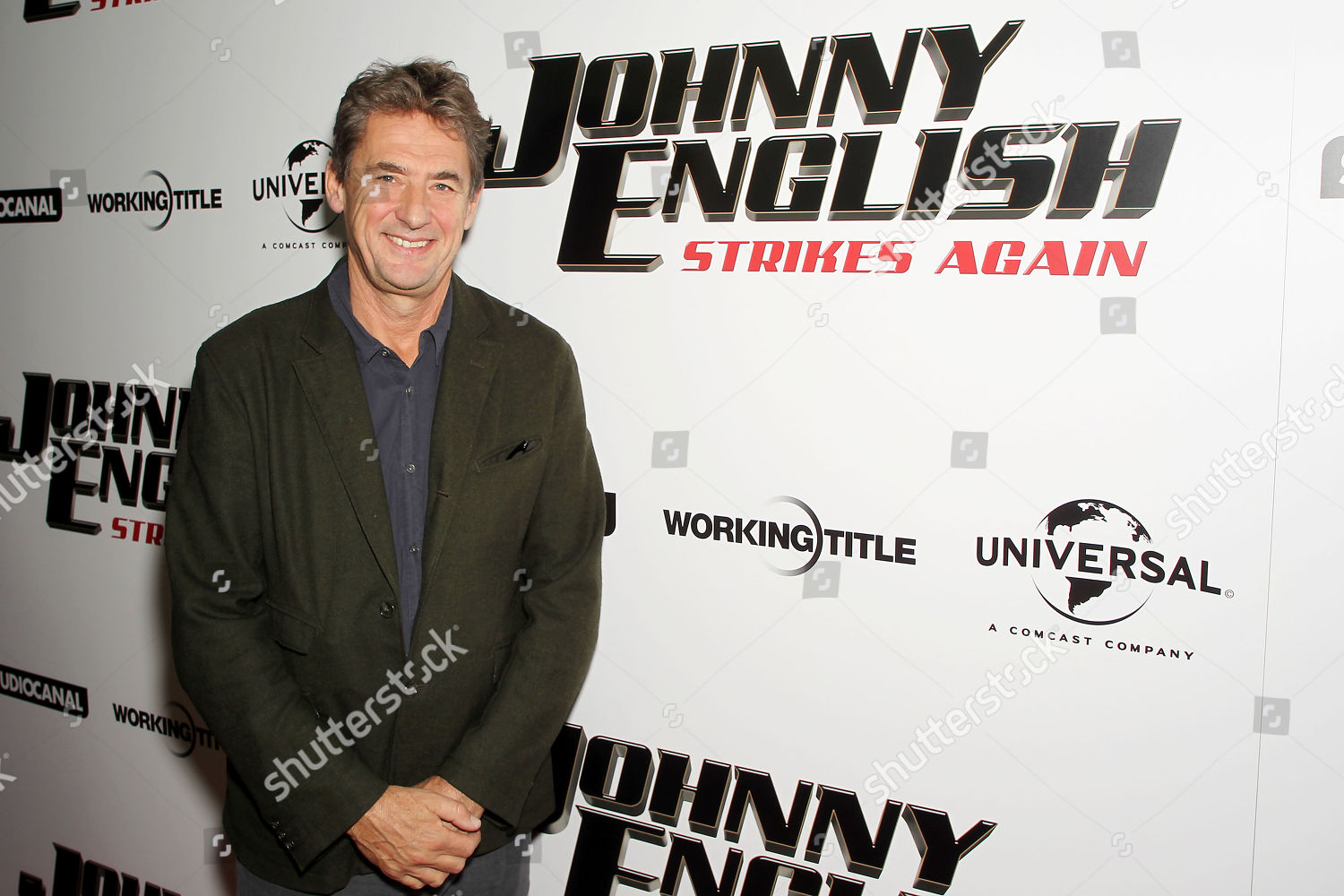 TIM BEVAN PRODUCER ROWAN ATKINSON Editorial Stock Photo - Stock Image ...