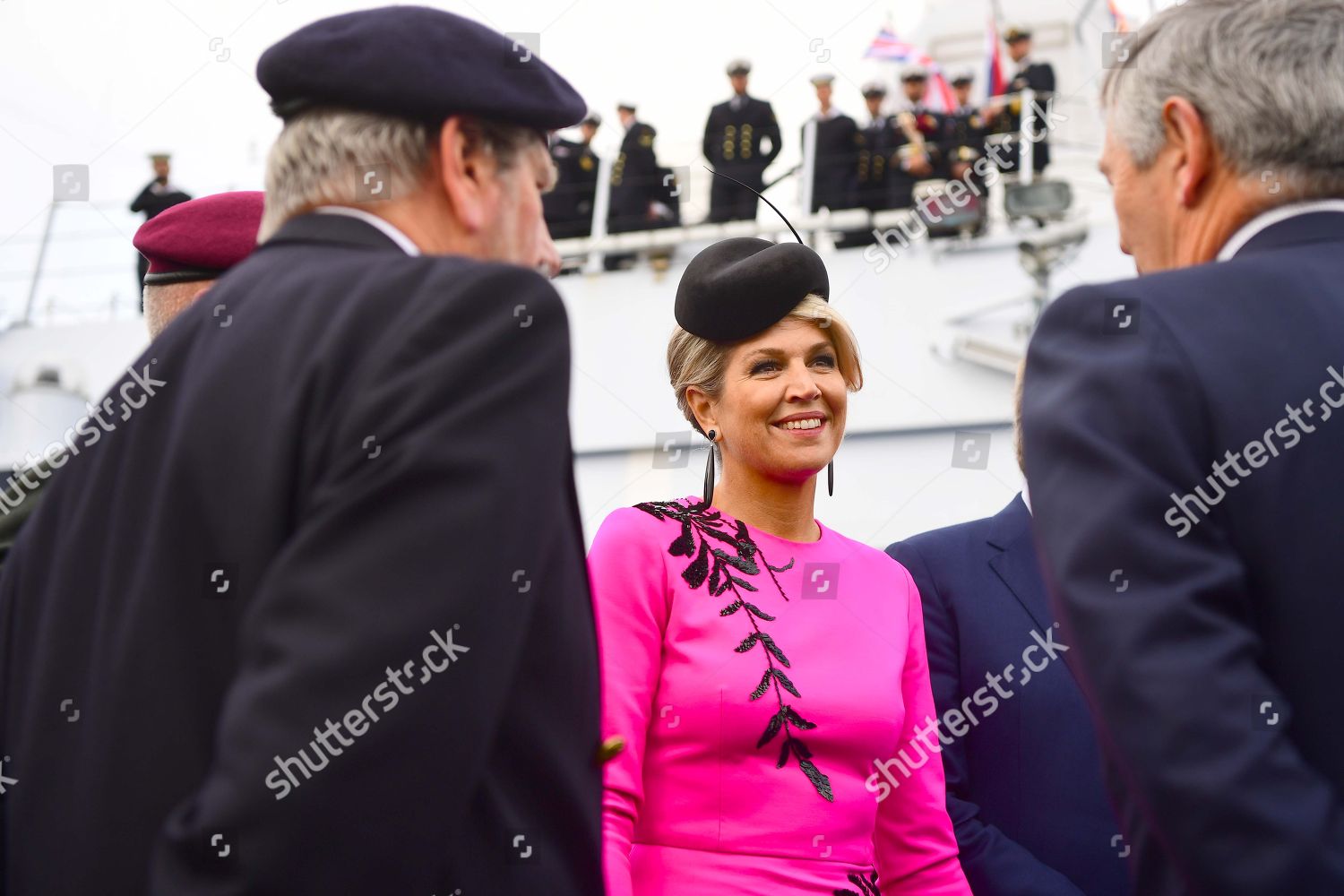 Queen Maxima Netherlands On Hms Belfast Editorial Stock Photo - Stock ...