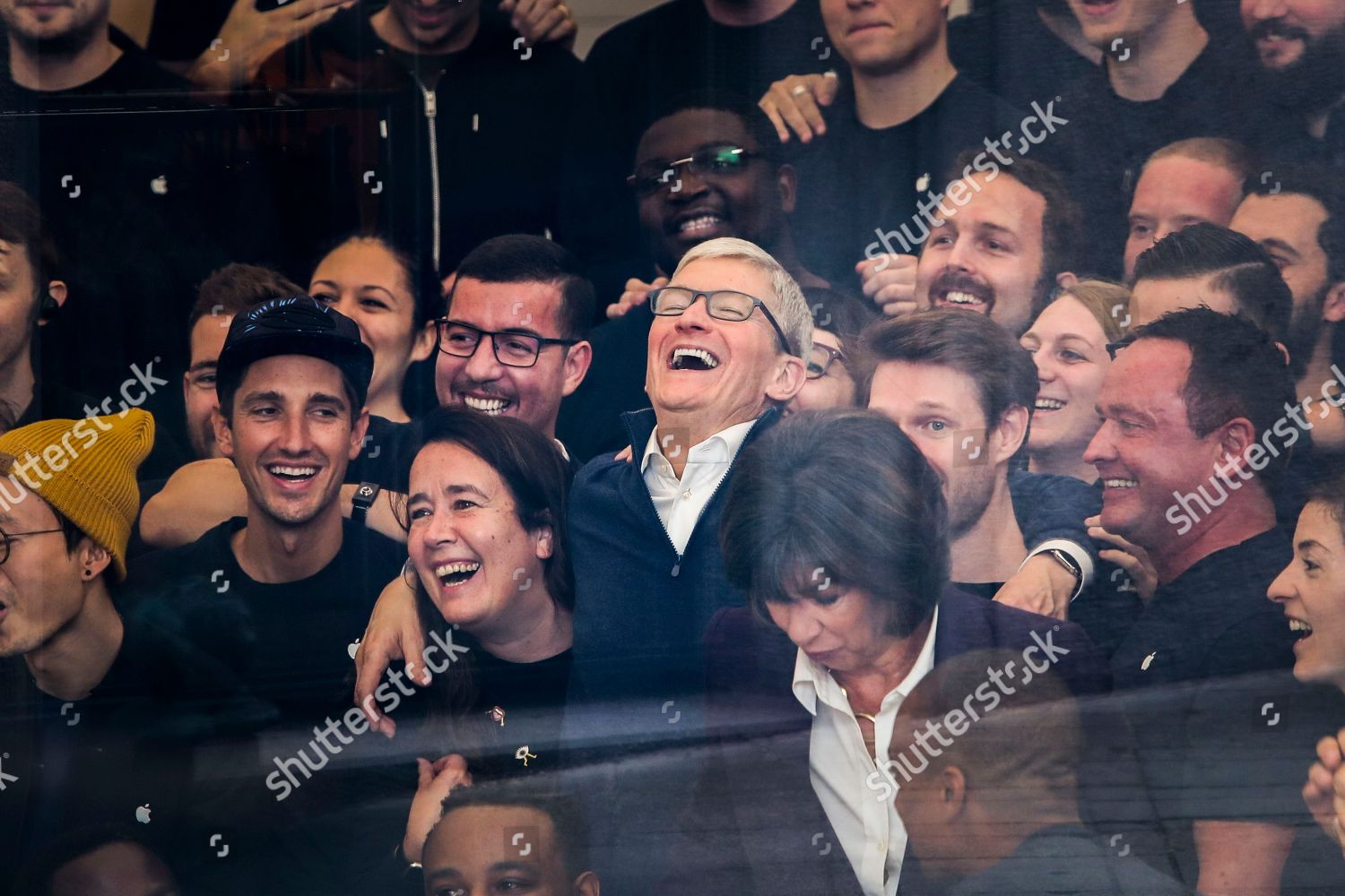 Apple Ceo Tim Cook Apple Store Editorial Stock Photo - Stock Image ...