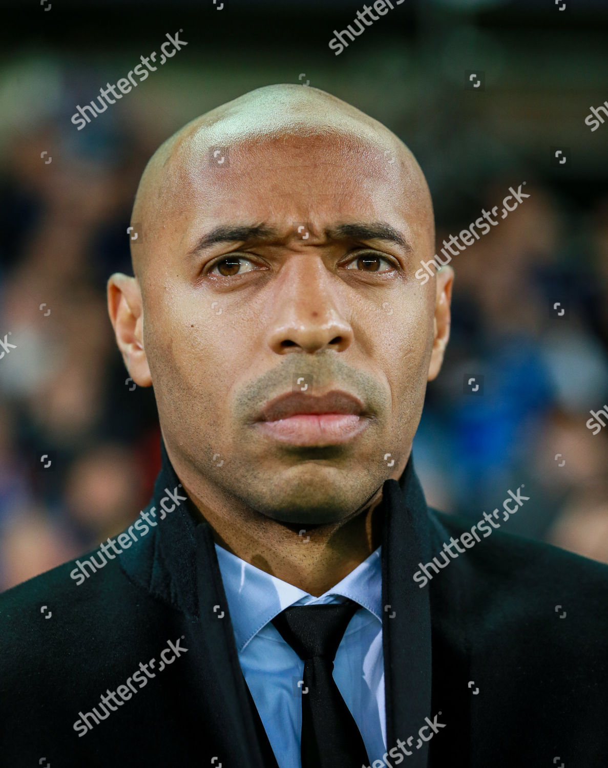 Thierry Henry Head Coach Monaco During Editorial Stock Photo - Stock ...