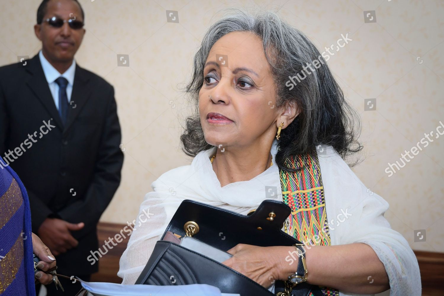 Sahlework Zewde Arrives Parliament Be Elected Editorial Stock Photo ...