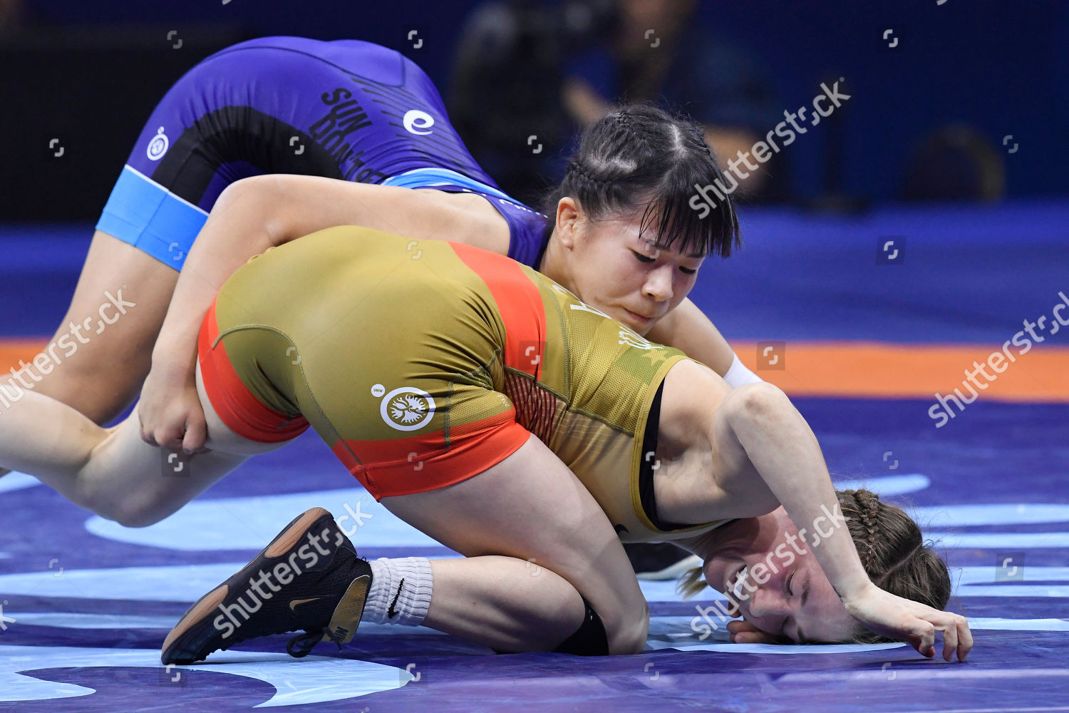 Haruna Okuno Japan Blue Wins Against Editorial Stock Photo - Stock ...