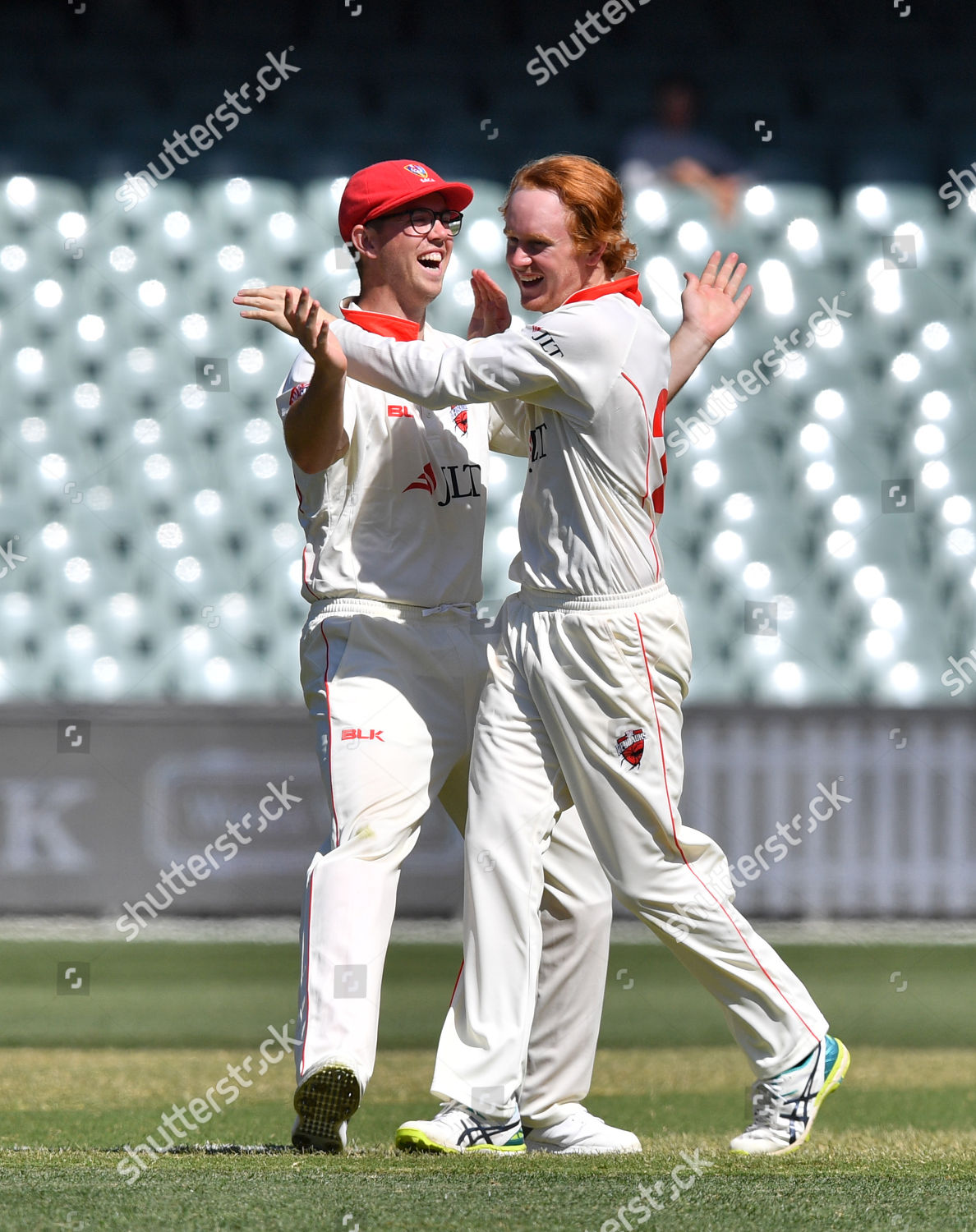 Conor Mcinerney Redbacks Celebrates Lloyd Pope Editorial Stock Photo ...