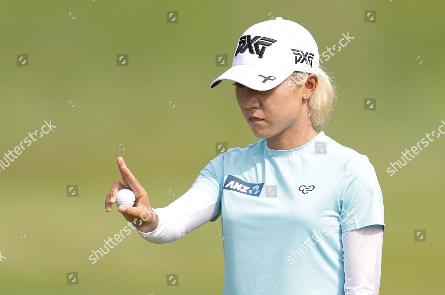 Lydia Ko New Zealand Gestures During Editorial Stock Photo - Stock ...