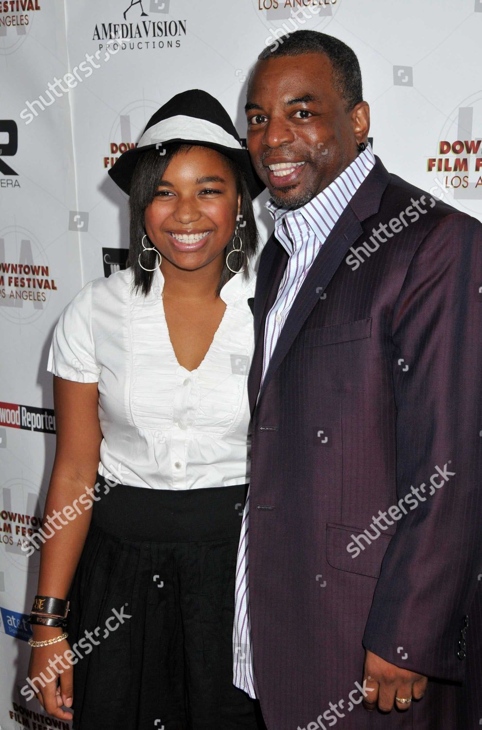 Levar Burton Daughter Mica Editorial Stock Photo - Stock Image ...