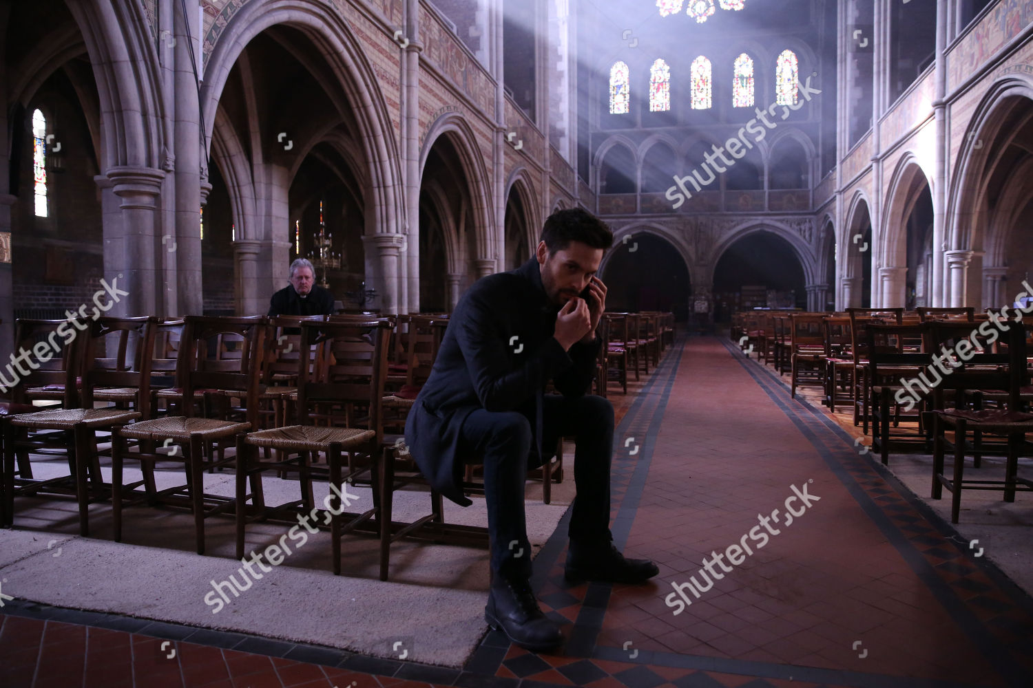 Charles Lawson Father Connolly Tom Riley Editorial Stock Photo - Stock ...