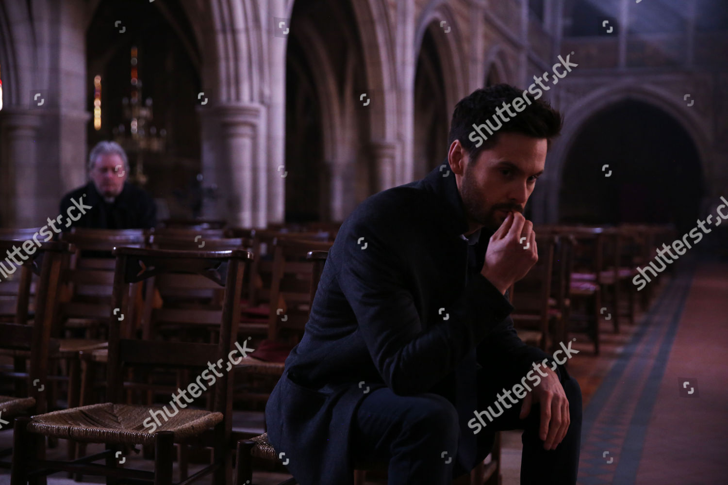 Charles Lawson Father Connolly Tom Riley Editorial Stock Photo - Stock ...