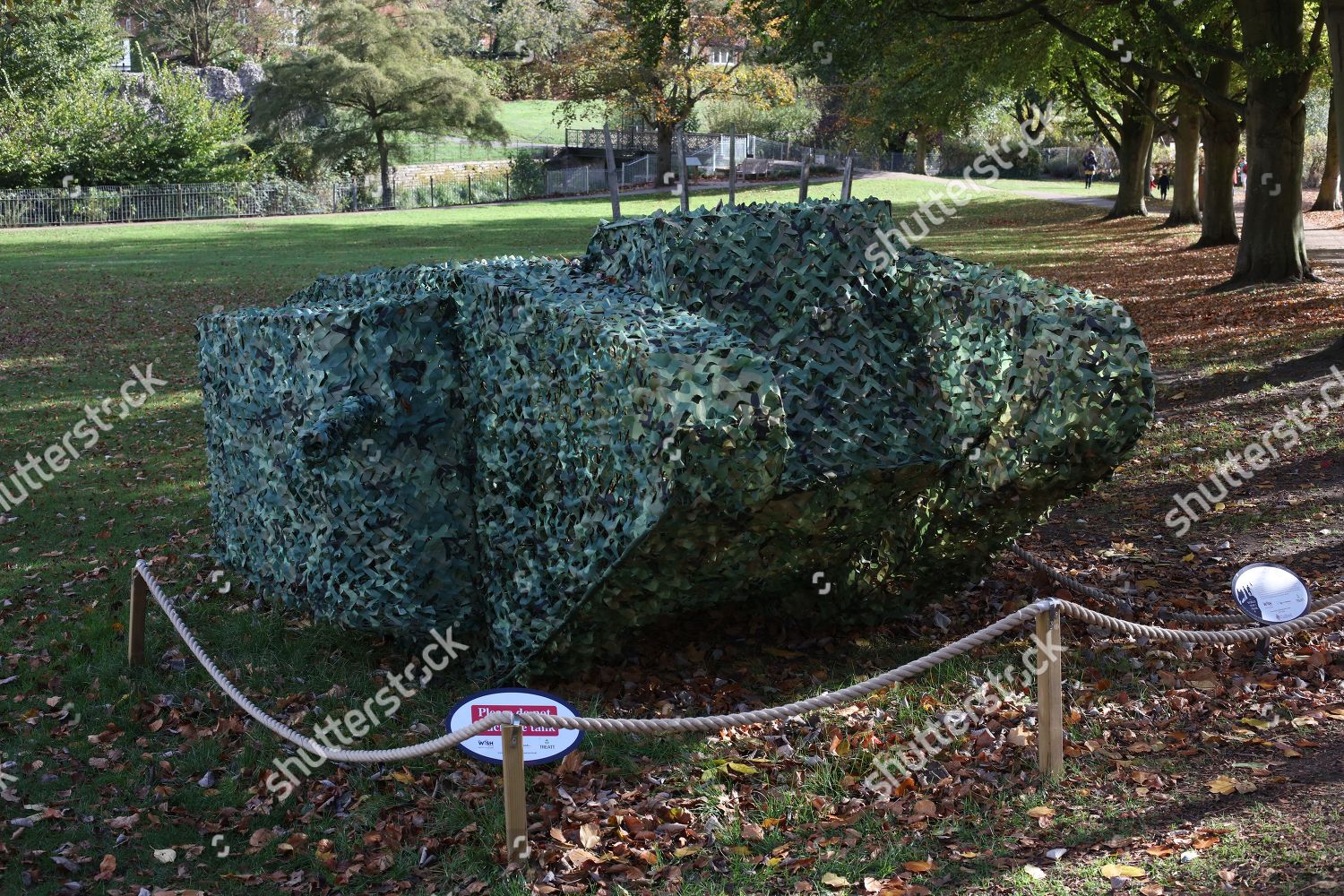 Tailor Made Tank Sculpture By Steve Editorial Stock Photo - Stock Image ...