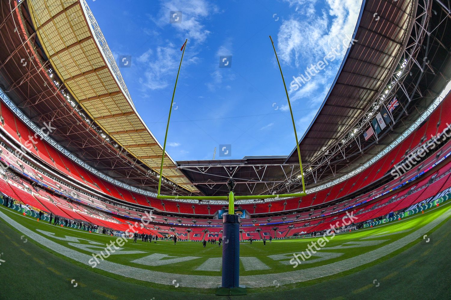 General View Inside Wembley Stadium Before Editorial Stock Photo ...
