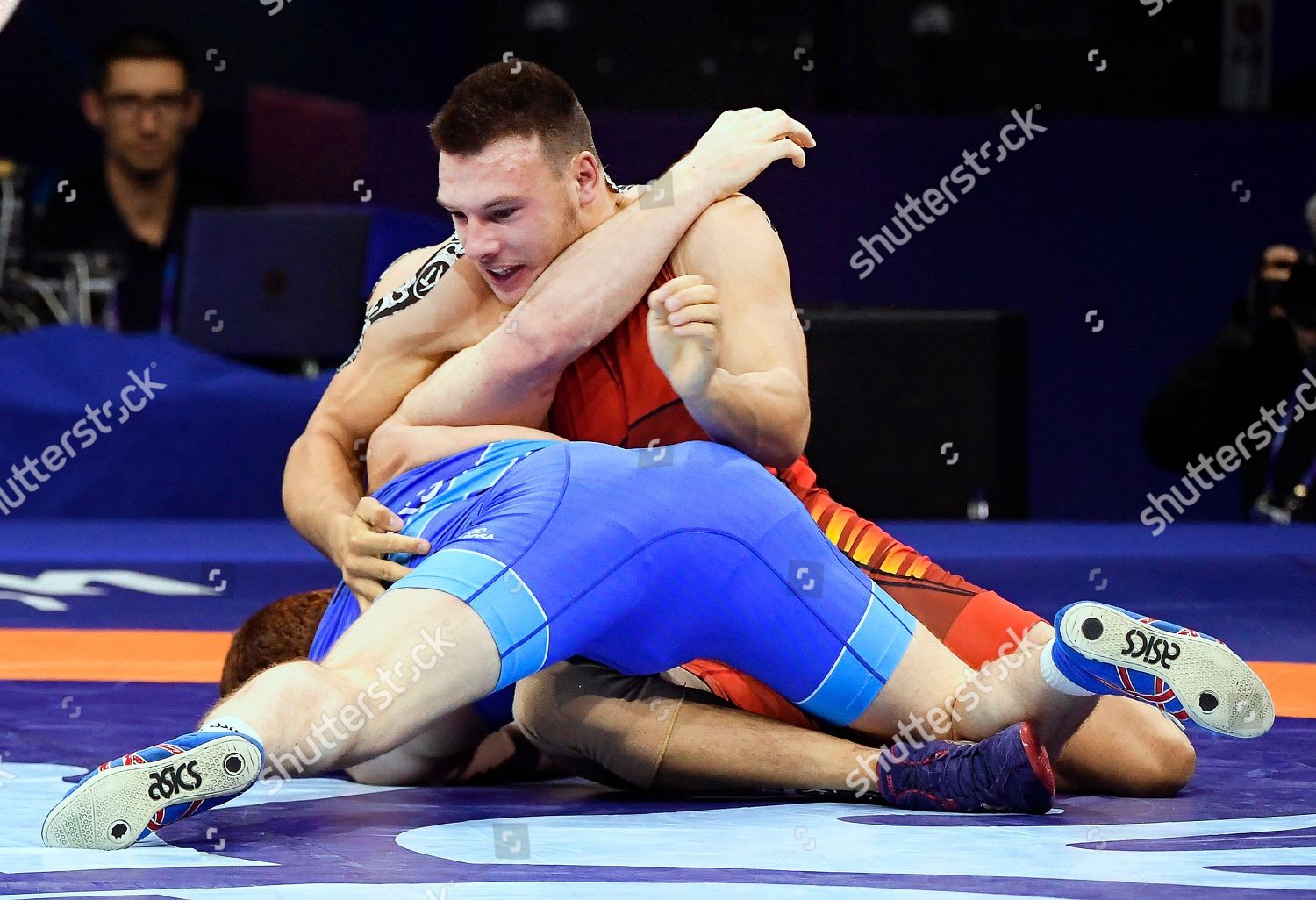 Musa Evloev Blue Russia Action Against Editorial Stock Photo - Stock ...