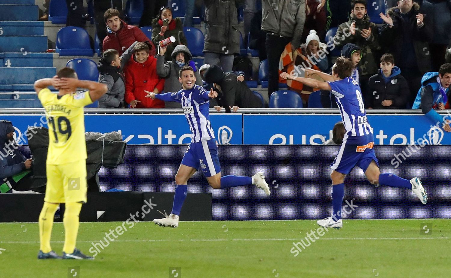 Deportivo Alaves Argentinian Striker Jonathan Calleri Editorial Stock ...