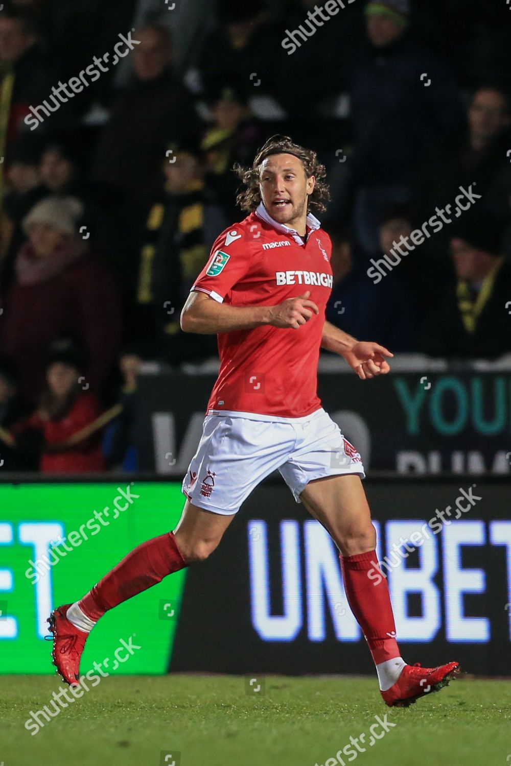 Michael Hefele 44 Nottingham Forest Editorial Stock Photo - Stock Image ...