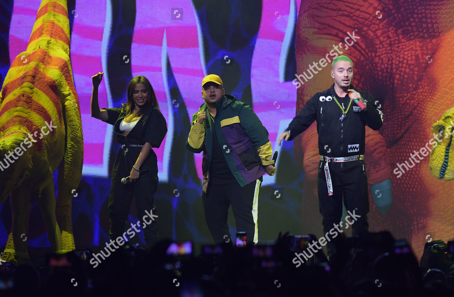 Anitta J Balvin Jeon Arvani Editorial Stock Photo - Stock Image ...