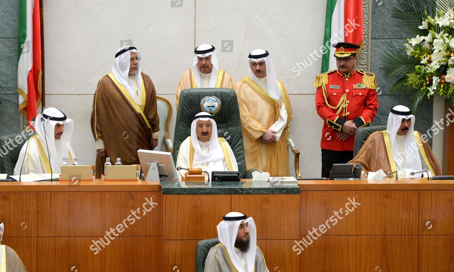 KUWAITI EMIR SHEIKH SABAH AL-AHMED AL-SABAH Editorial Stock Photo ...