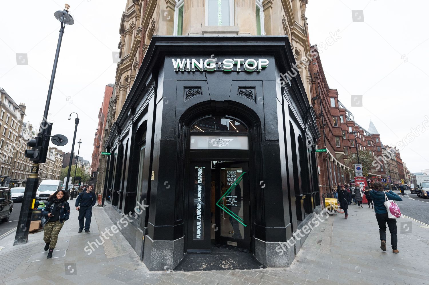 Exterior New Wingstop Chicken Fast Food Editorial Stock Photo - Stock ...
