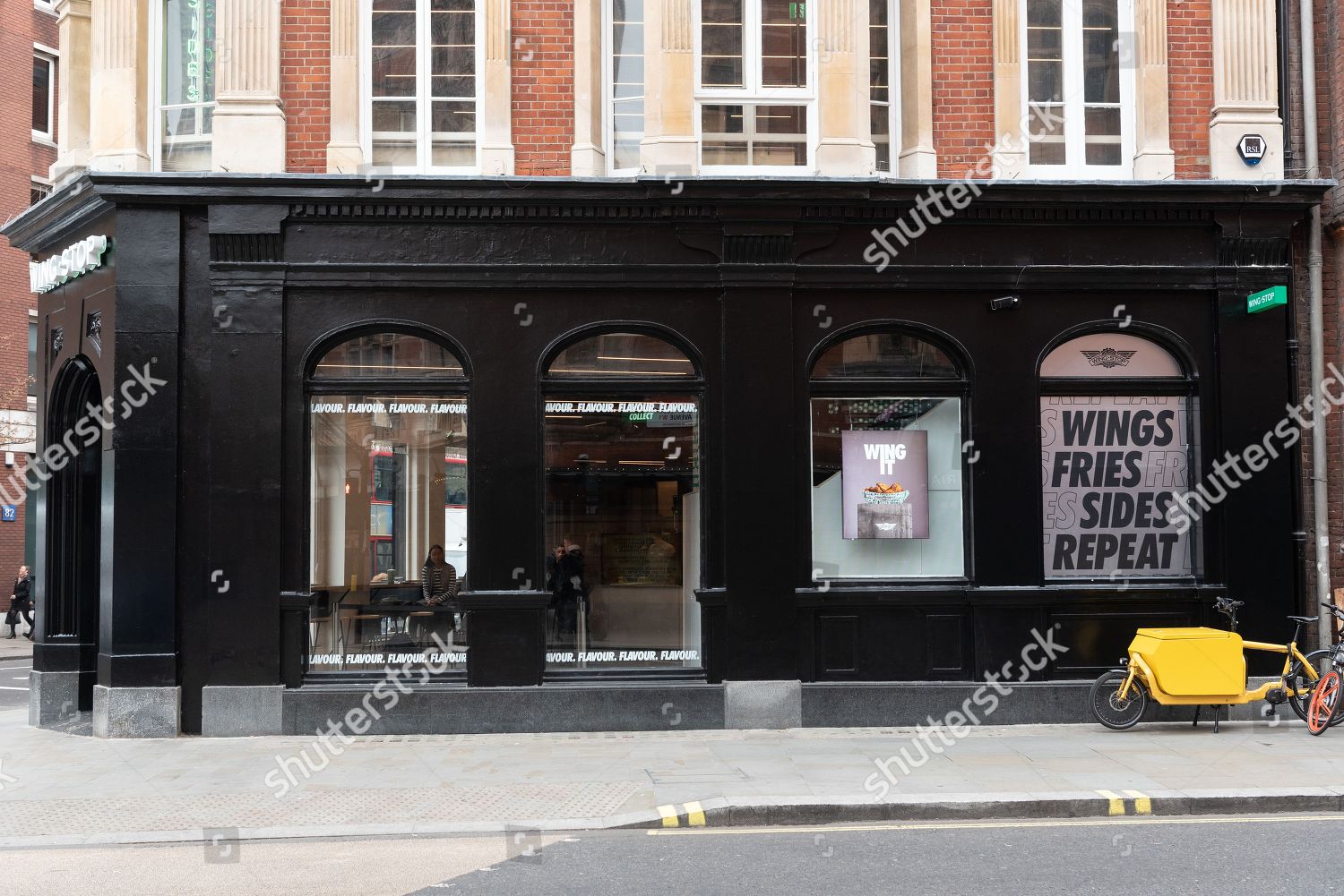 Exterior New Wingstop Chicken Fast Food Editorial Stock Photo - Stock ...