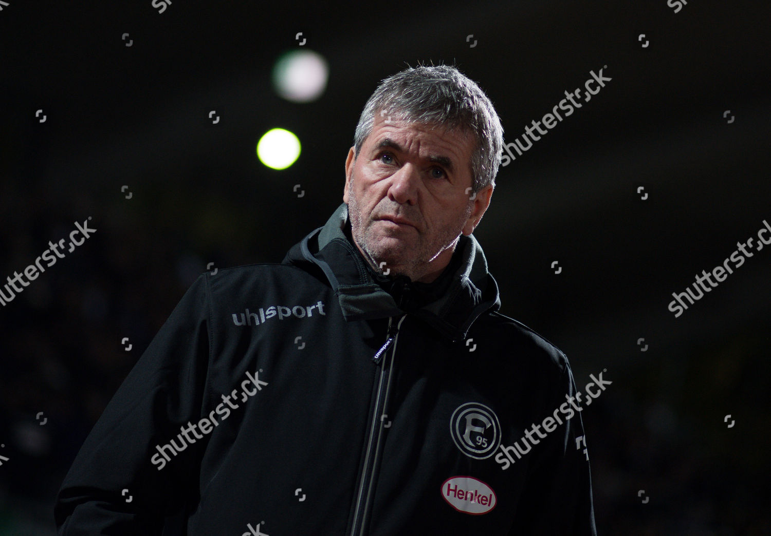 Coach Friedhelm Funkel Duesseldorf Reacts Prior Editorial Stock Photo ...
