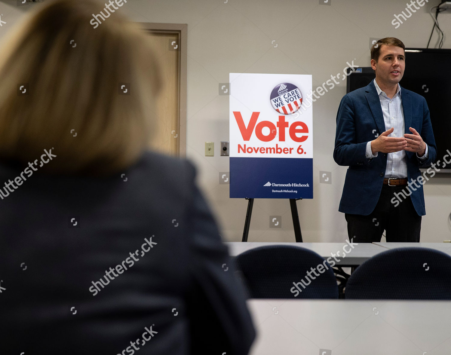 Democratic Candidate Congress Chris Papas R Editorial Stock Photo ...