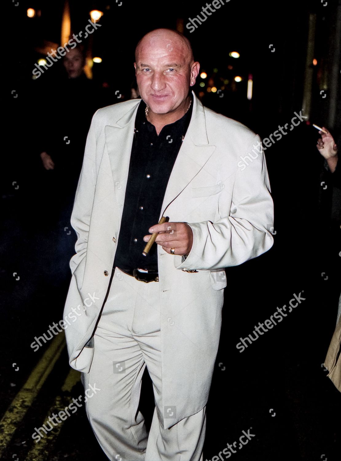 Selfproclaimed Former Gangster Dave Courtney Arrives Editorial Stock ...