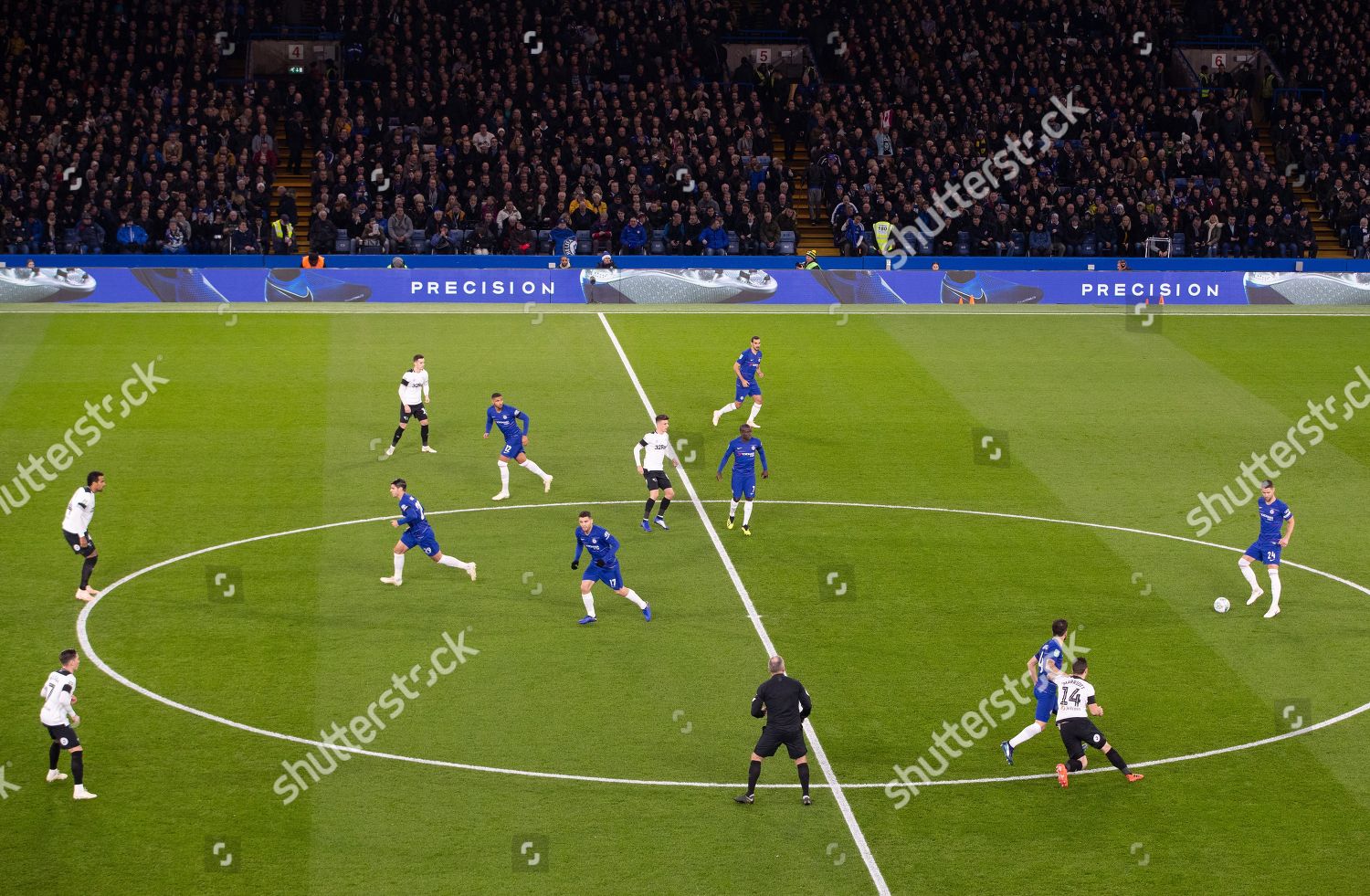 Nike Advertising Hoarding Branding During Chelsea Editorial Stock Photo ...