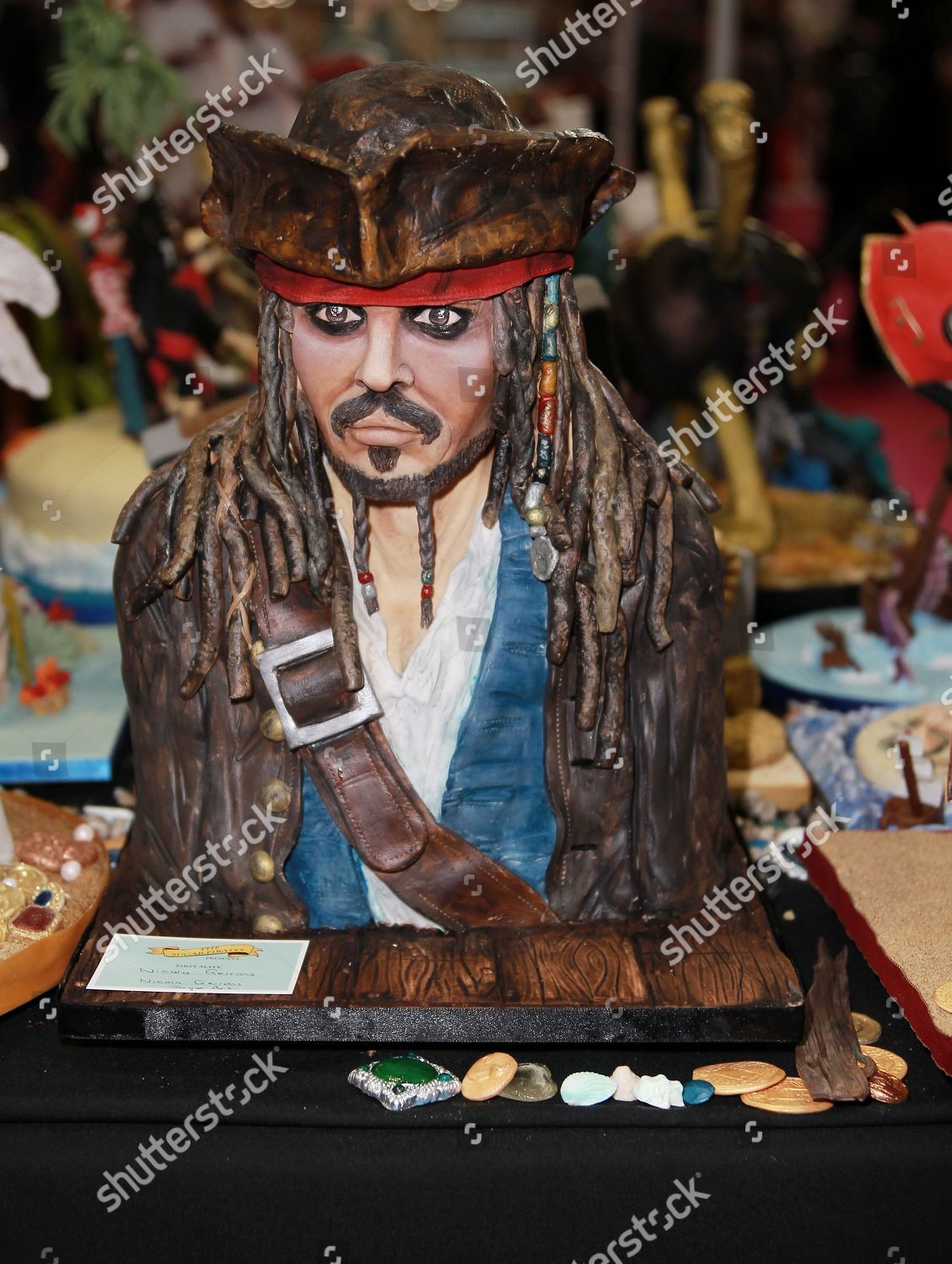 Johnny Depp Cakes Cake International Held Editorial Stock Photo - Stock ...
