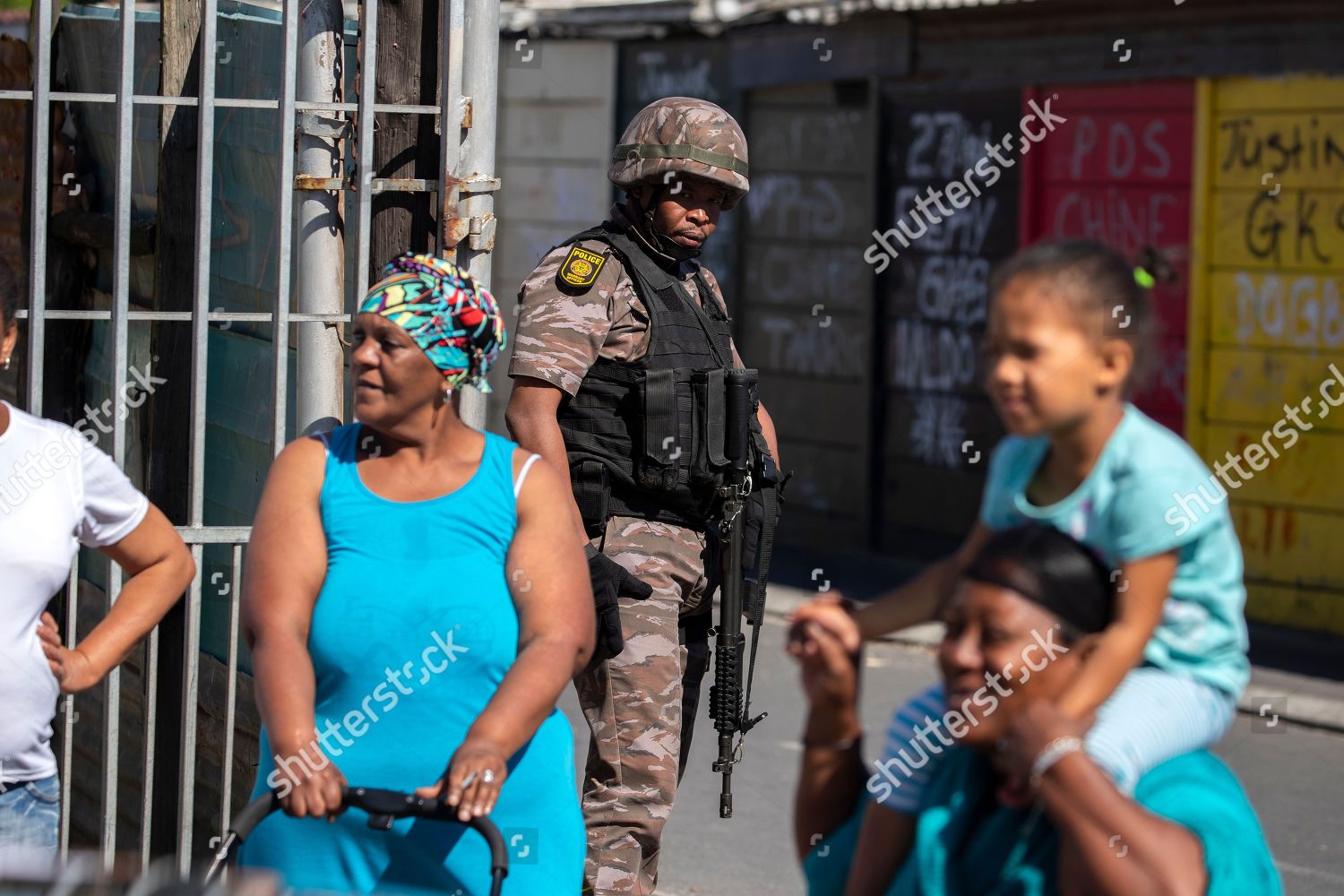 South African Presidential Protection Division Policeman Editorial ...