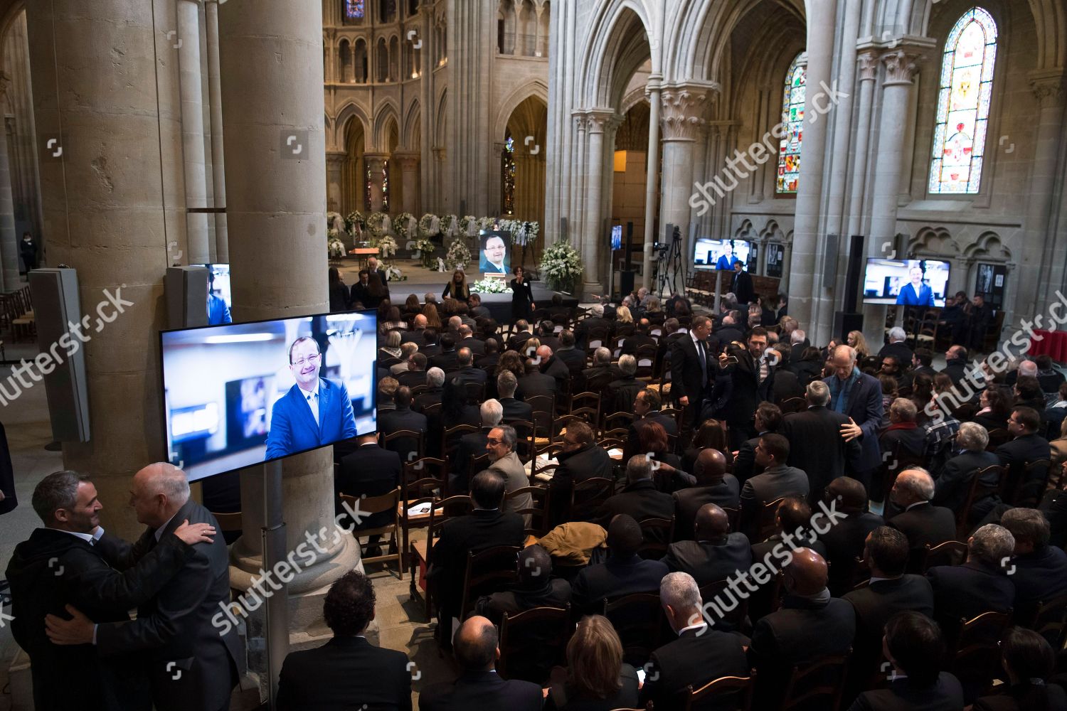People Pay Tribute During Ceremony Memory Editorial Stock Photo - Stock ...