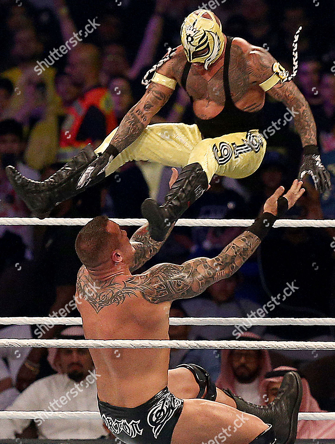 World Wrestling Star Ray Misterio Action Editorial Stock Photo - Stock ...