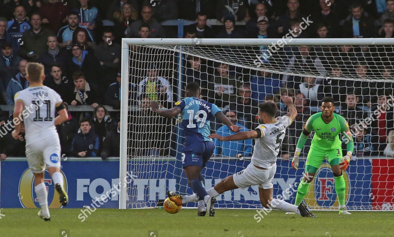 Ryan Tafazolli Peterborough United Attempts Win Editorial Stock Photo ...