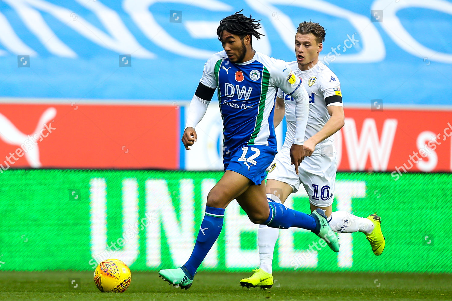 Reece James Wigan Athletic Goes Past Editorial Stock Photo - Stock ...