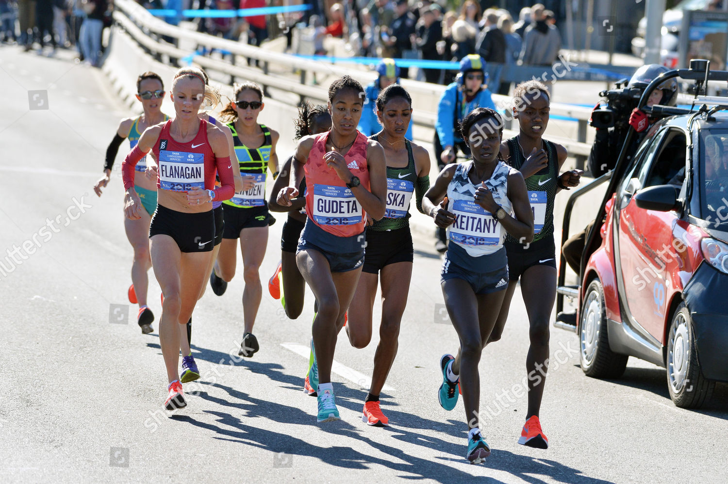 Elite Women Runners 2018 Tcs New Editorial Stock Photo - Stock Image ...