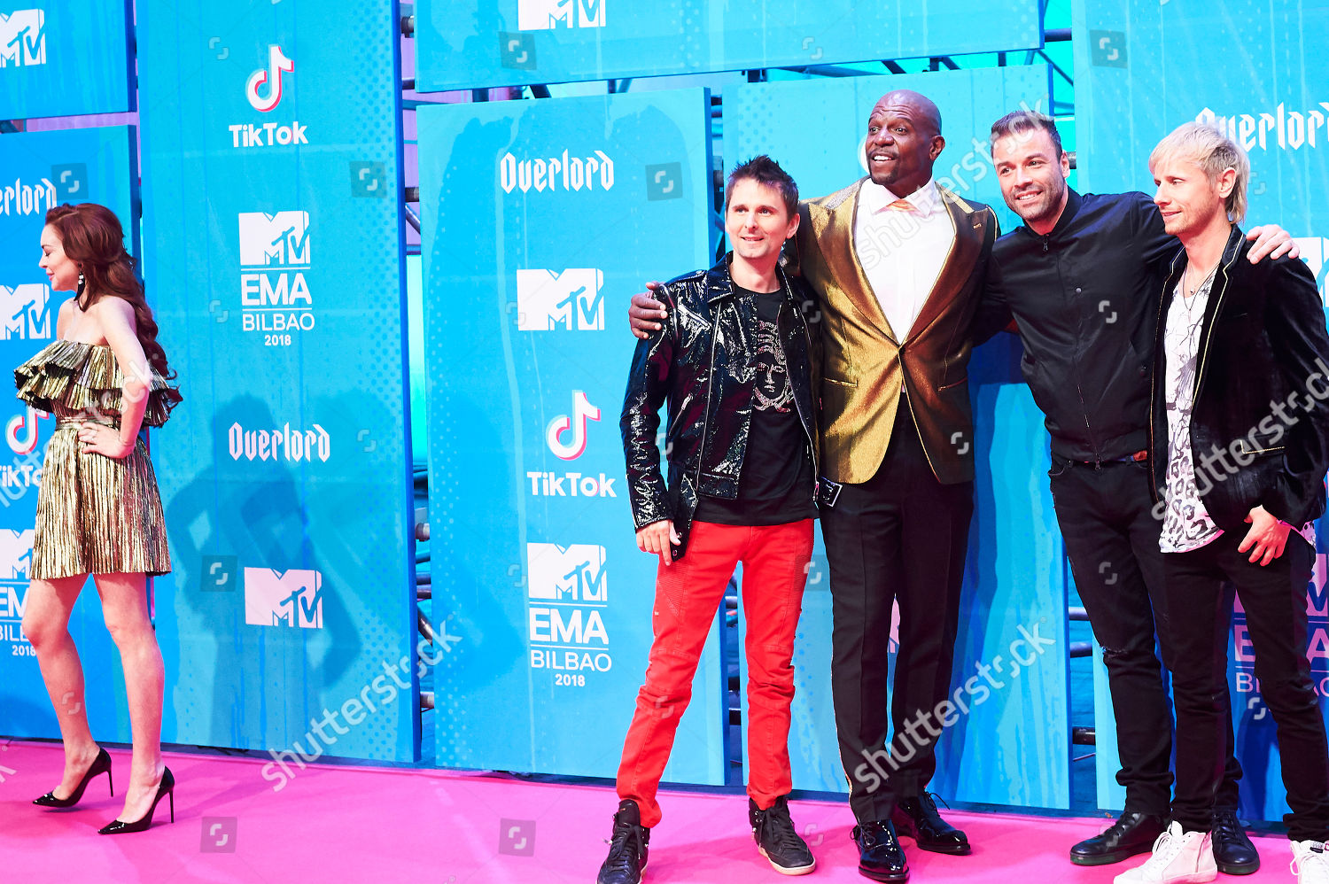 Muse Terry Crews Lindsay Lohan Editorial Stock Photo - Stock Image ...