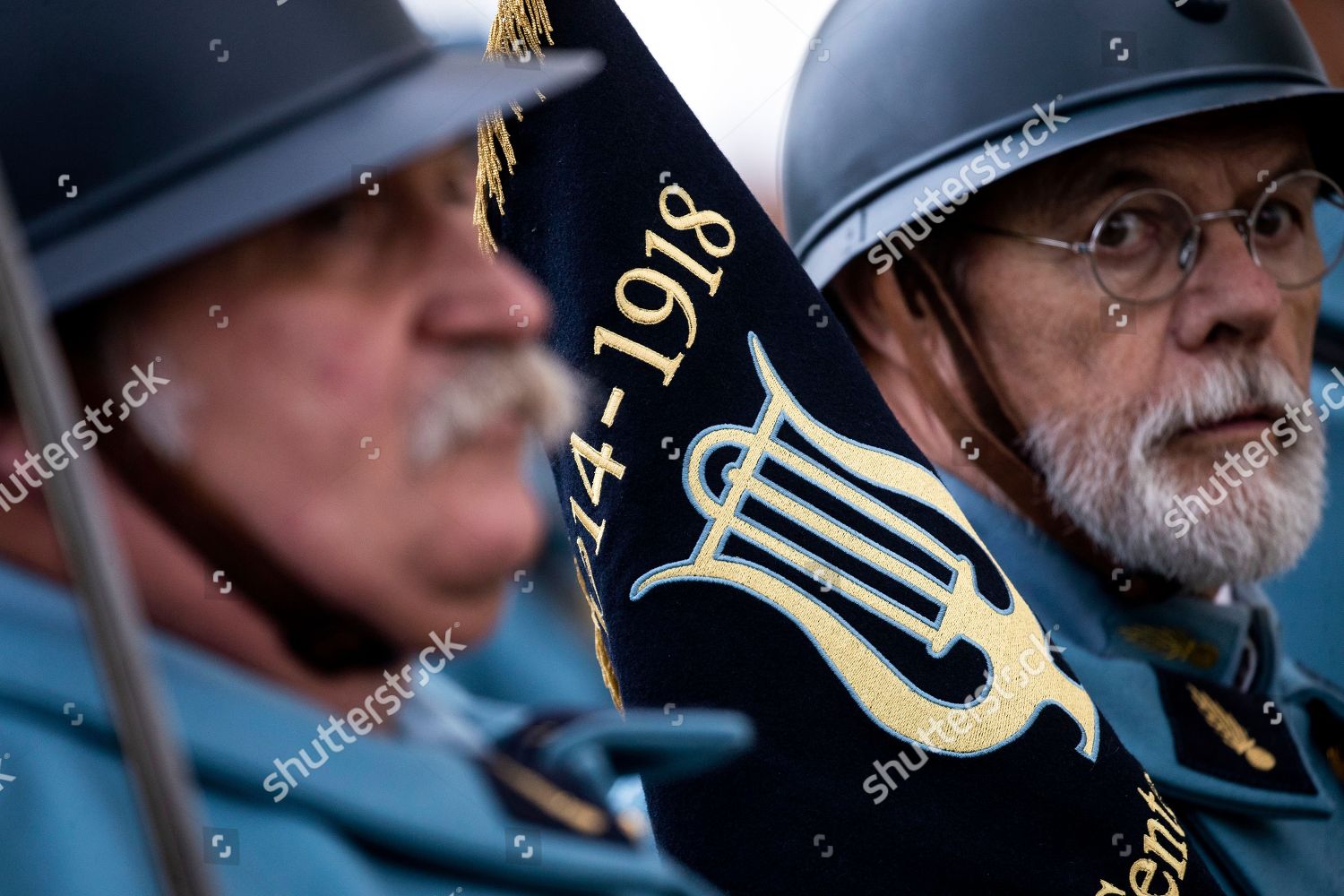 Reenactors Dressed French Soldiers First World Editorial Stock Photo ...