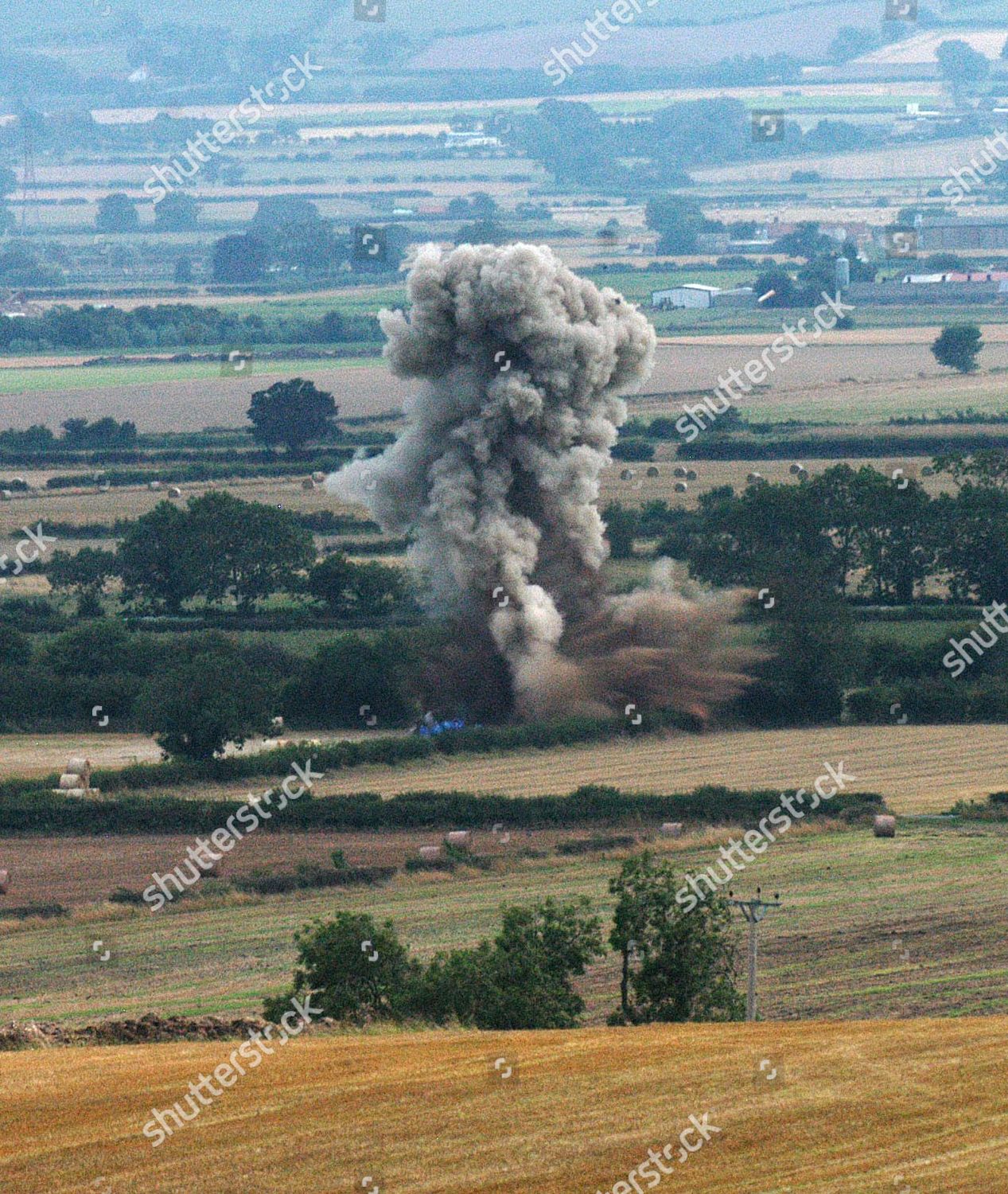 500lb Wwii Bomb Being Exploded Editorial Stock Photo - Stock Image ...