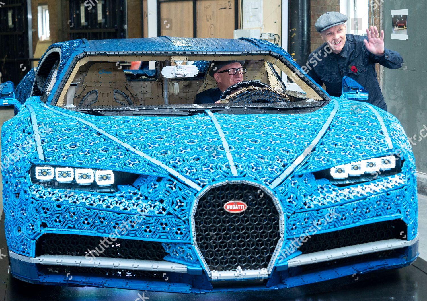 Trevor Neal Simon Hickson Lego Bugatti Editorial Stock Photo - Stock ...