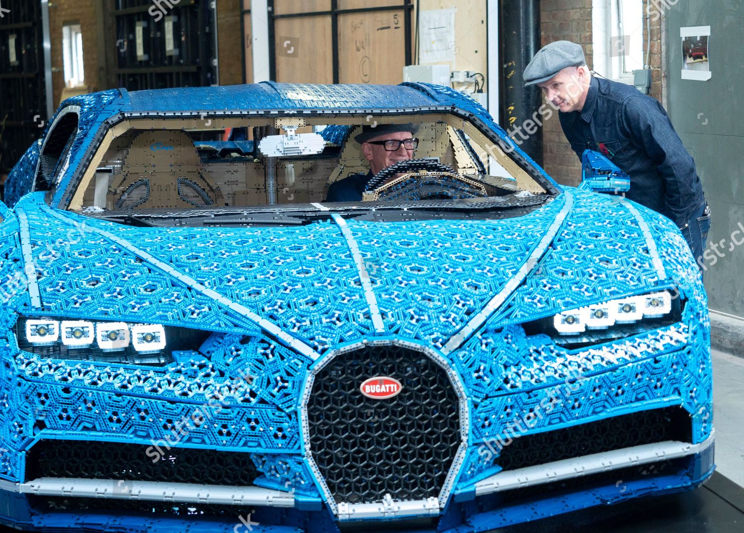 Trevor Neal Simon Hickson Lego Bugatti Editorial Stock Photo - Stock ...