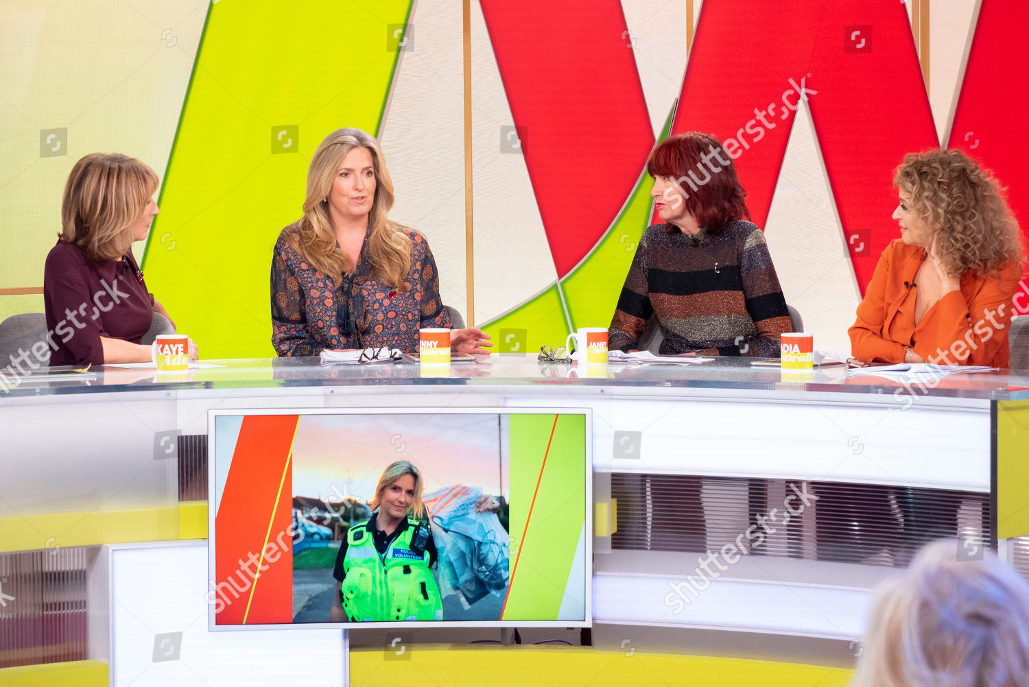 Kaye Adams Penny Lancaster Janet Streetporter Editorial Stock Photo ...