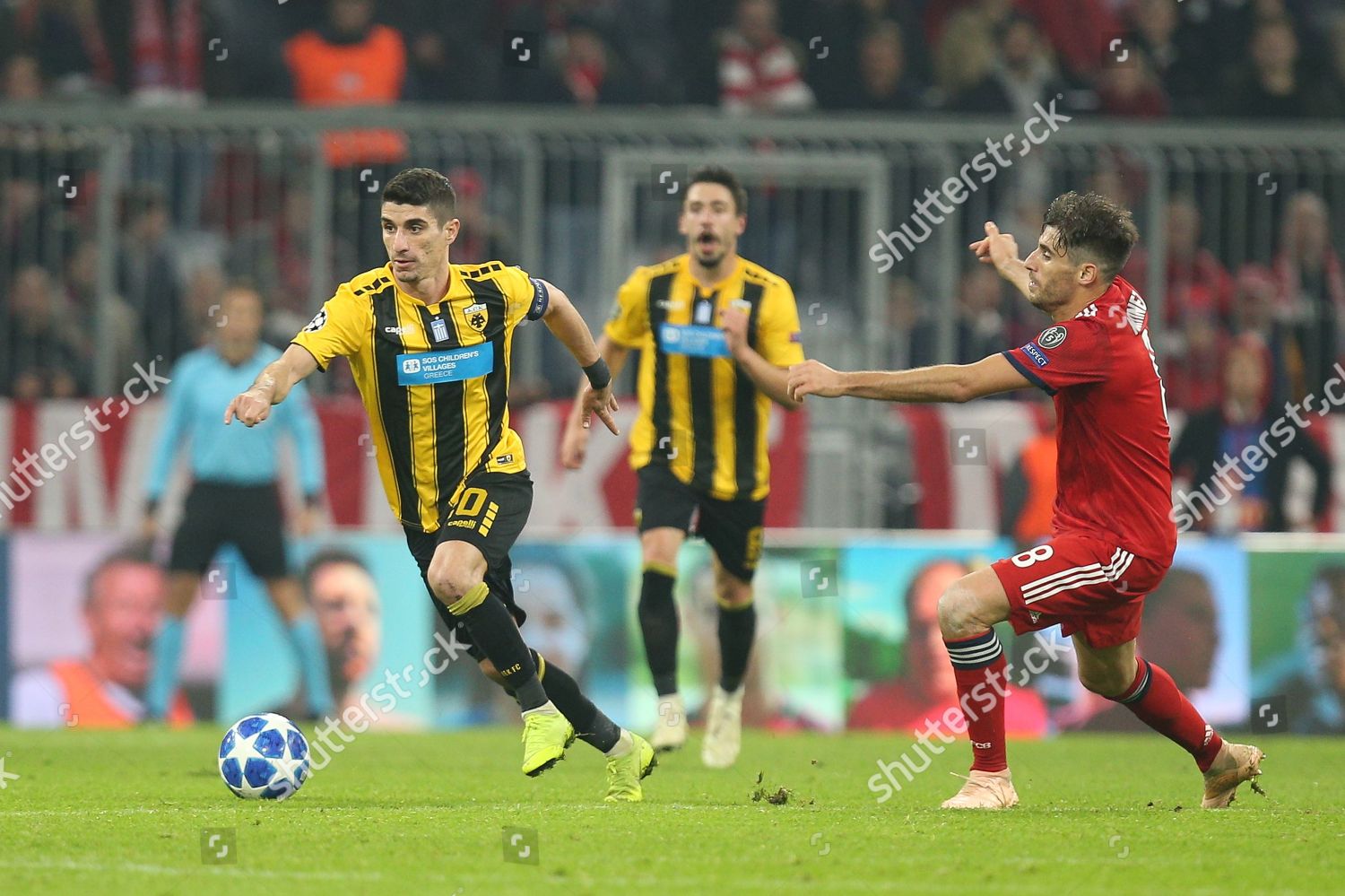 Petros Mantalos 20 Aek Athen Leon Editorial Stock Photo - Stock Image ...