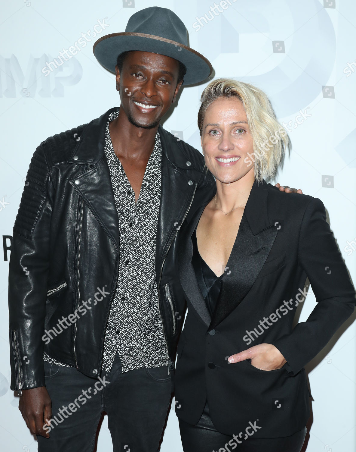 Edi Gathegi Christine Crokos Editorial Stock Photo - Stock Image ...