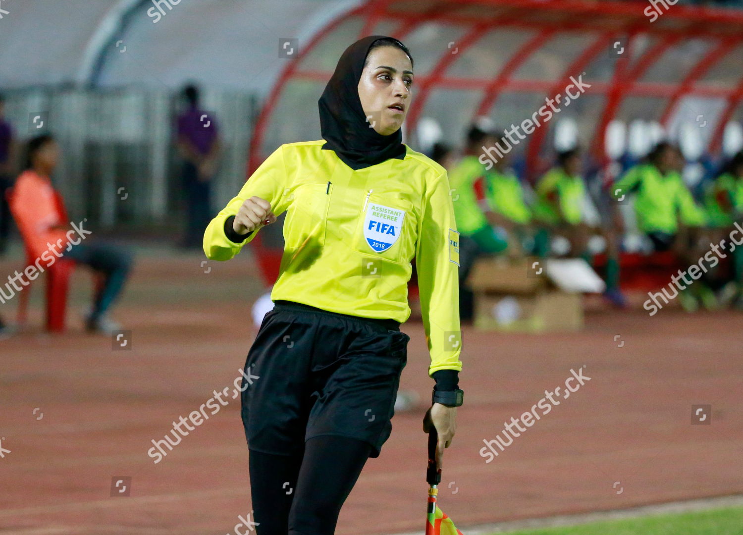 Assistant Referee Ensieh Khabz Mafi Nezhad Editorial Stock Photo - Stock Image | Shutterstock