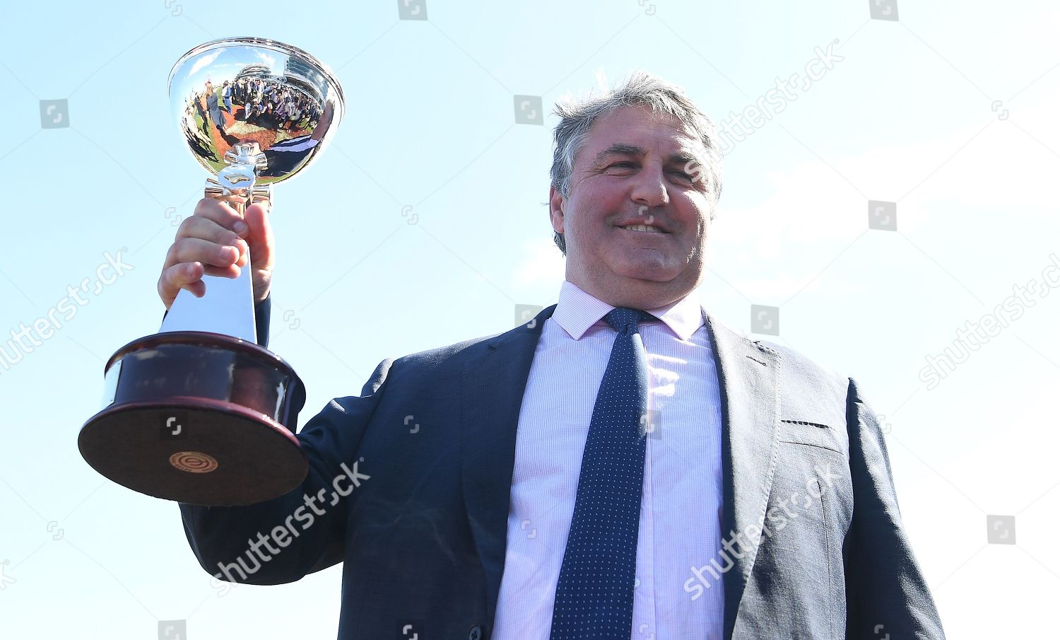 Trainer Anthony Freedman Winners Trophy After Editorial Stock Photo ...