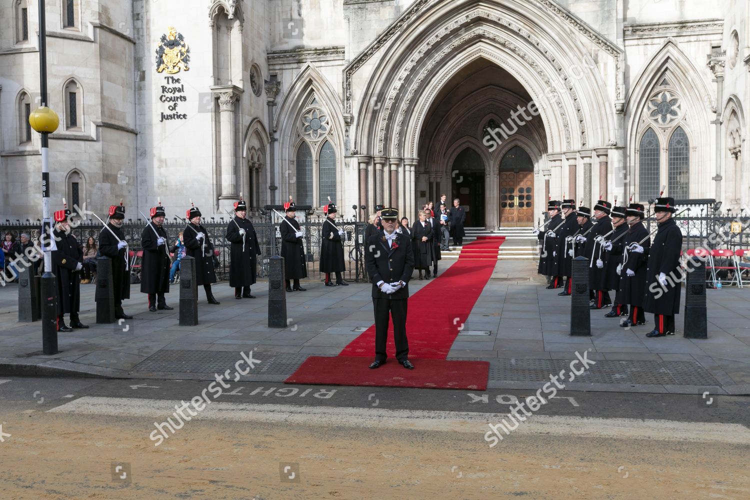 Ceremonial Guard Out Side Royal Courts Editorial Stock Photo - Stock ...