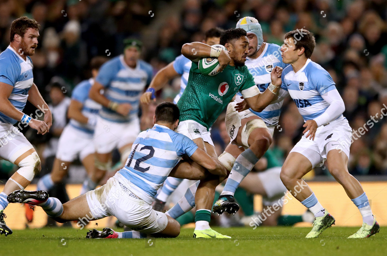 Ireland Vs Argentina Argentinas Jeronimo De Editorial Stock Photo ...
