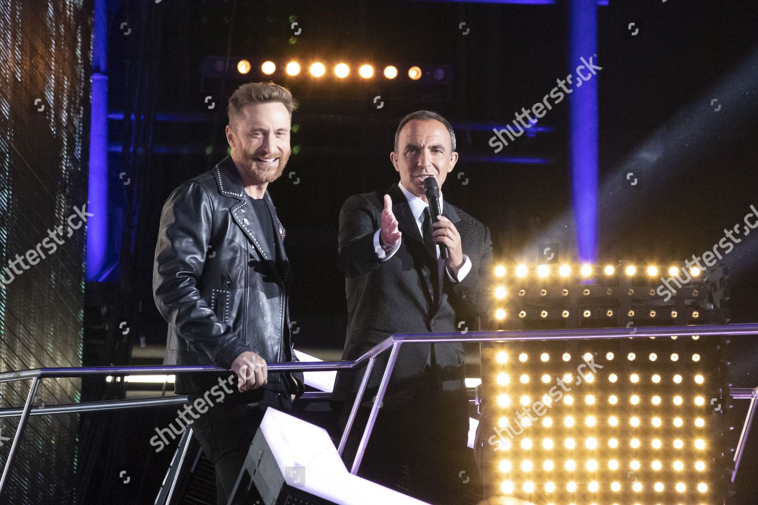 David Guetta Nikos Aliagas Editorial Stock Photo - Stock Image ...