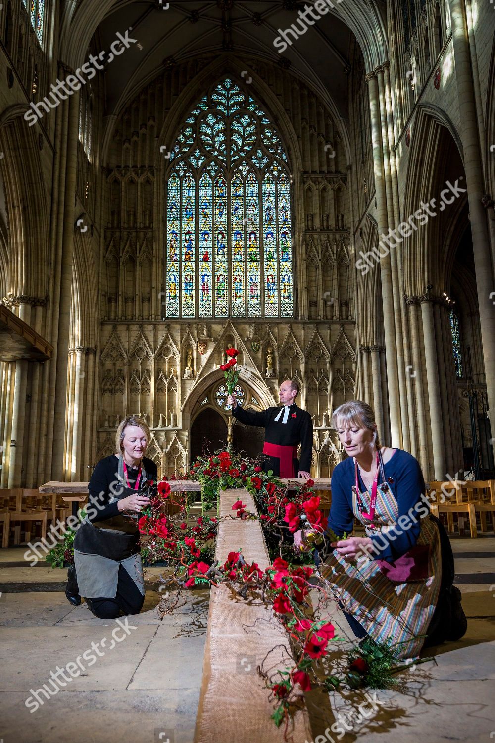 Flower Arrangers Julie Weston Mandy Baker Editorial Stock Photo - Stock ...