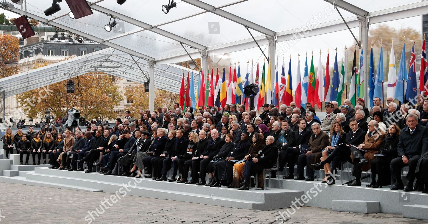 World Leaders Attend International Ceremony Centenary Editorial Stock ...
