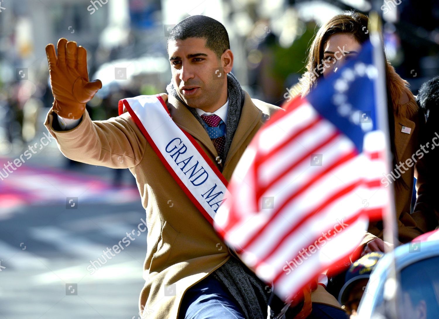 Medal Honor Recipient Florent Groberg Serves Editorial Stock Photo ...