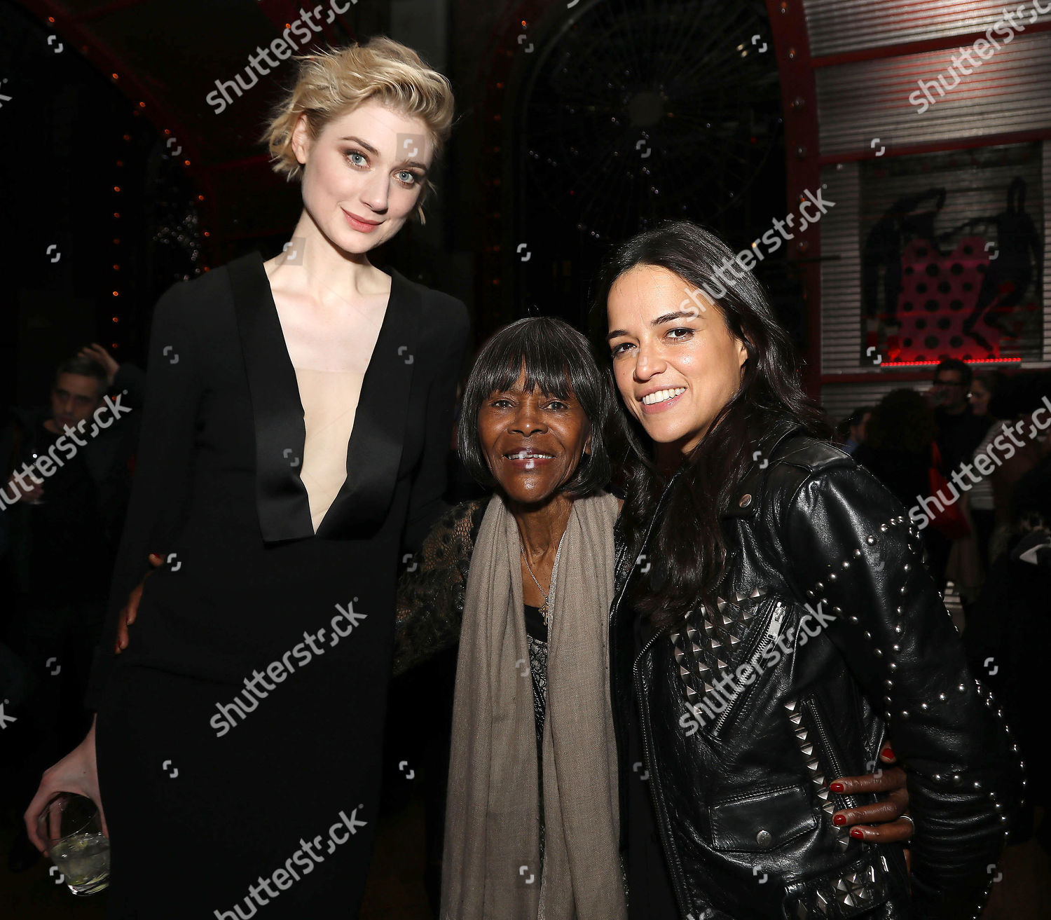 Elizabeth Debicki Cicely Tyson Michelle Rodriguez Editorial Stock Photo ...