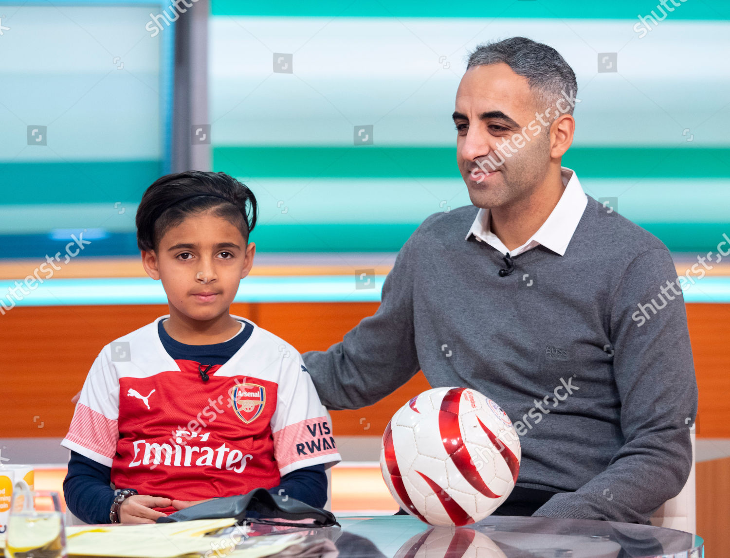 Mikey Pouli His Dad John Pouli Editorial Stock Photo - Stock Image ...