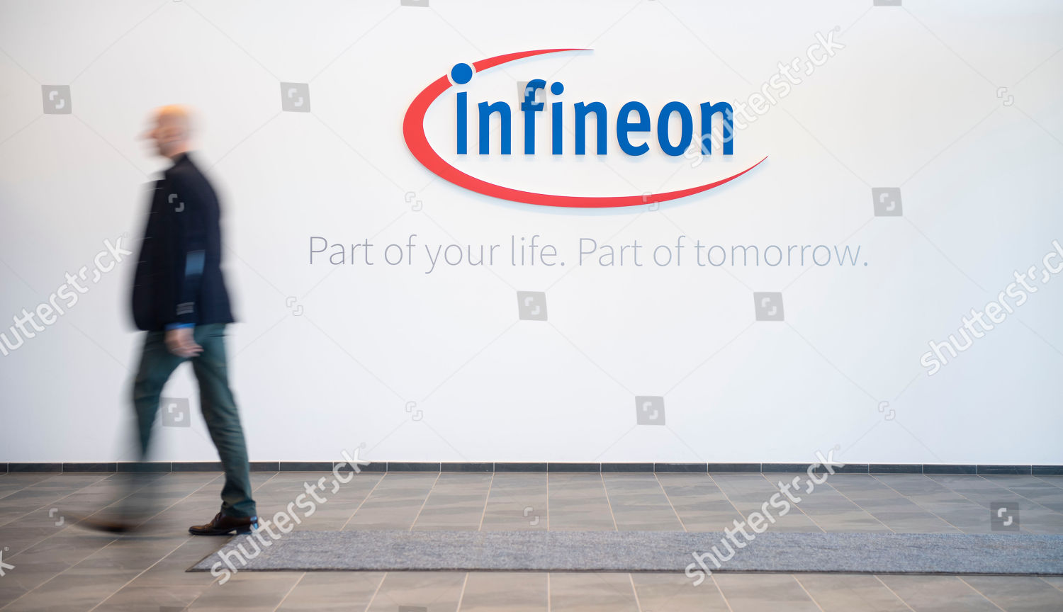 Infineon Logo Seen Prior Annual News Editorial Stock Photo - Stock ...